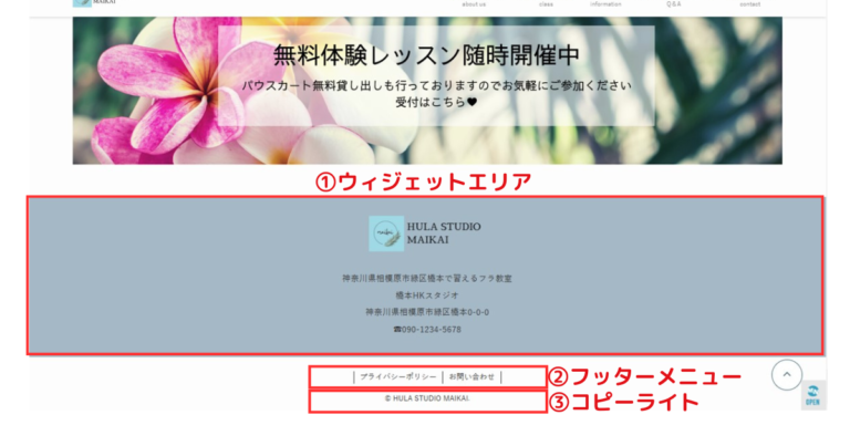 WordPressテーマ/SWELLフッターの作り方！ウィジェット活用でおしゃれにカスタマイズ | URUMA BLOG